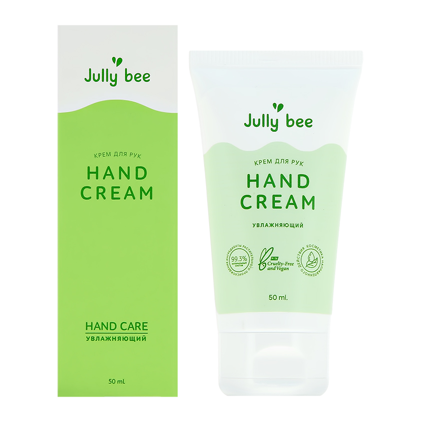 Крем для рук `JULLY BEE` с эфирными маслами черного перца, лемонграсса, ванили (увлажняющий) 50 ...